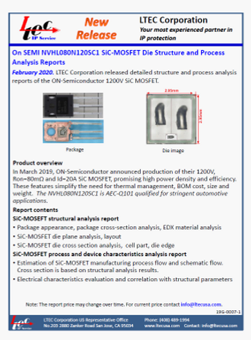 On Semiconductor SiC MOSFET(NVHL080N120SC1) Analysis Report - LTEC Corporation