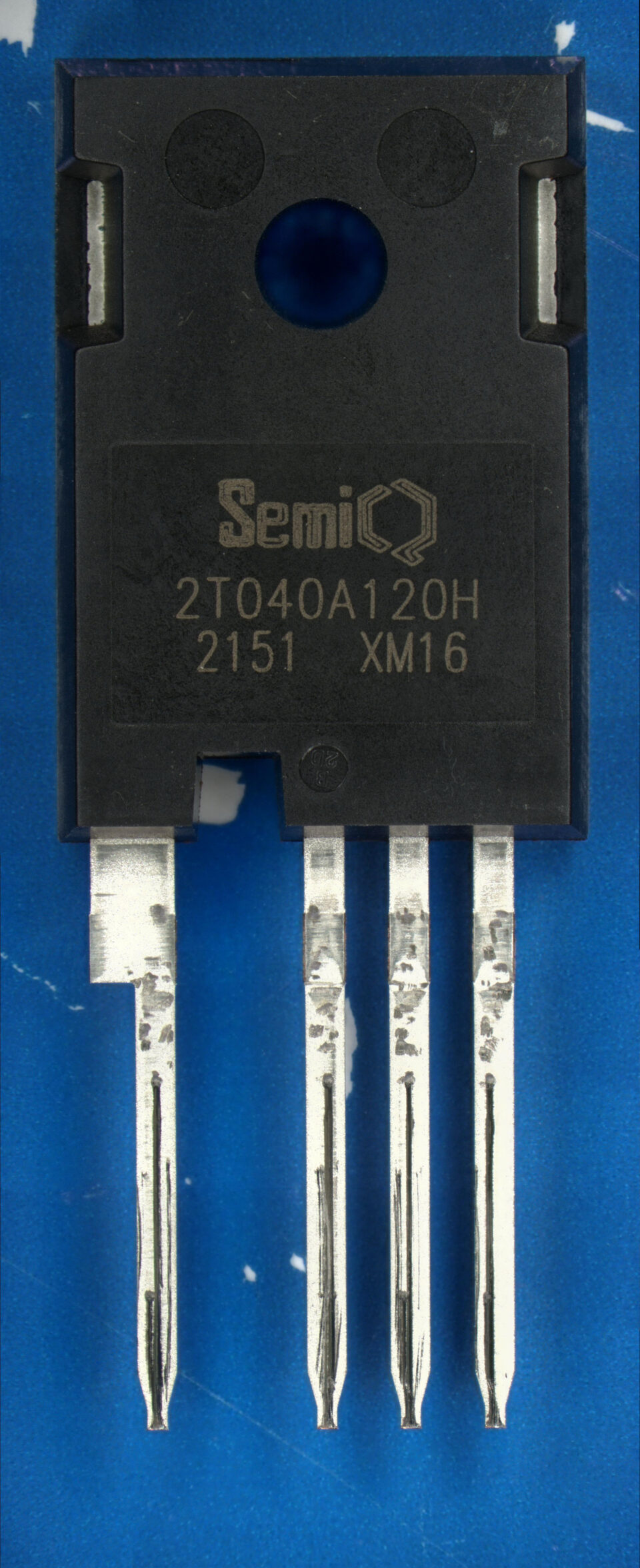 SiC MOSFET(1200V) ： SEMIQ GP2T040A120H Structure Analysis Report - LTEC Corporation