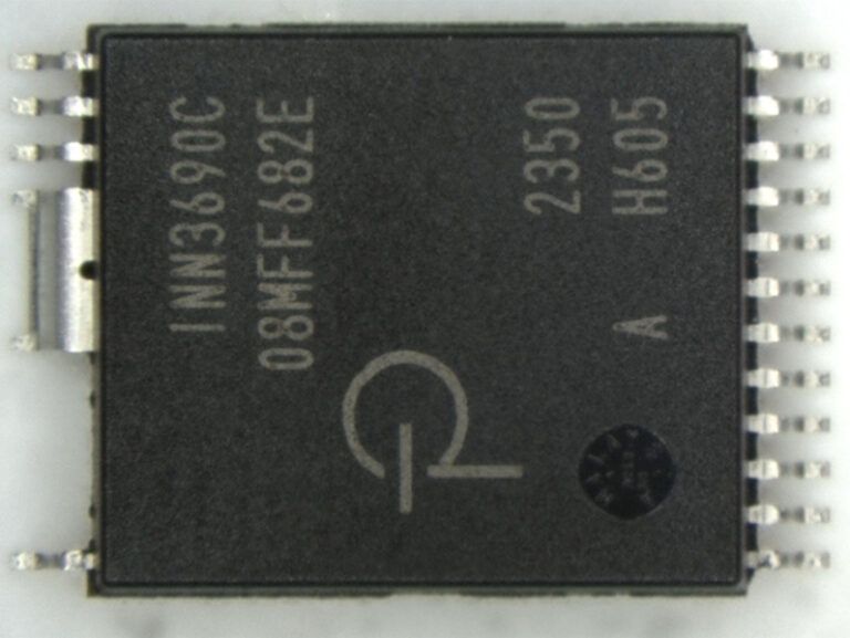 GaN FET(900V)：Power integrations 900V GaN FET(INN3690C)構造解析レポート | エルテック